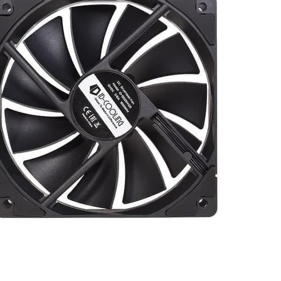 Jual ID Cooling XF-12025 SD-K Black - 120mm Cooling Fan PWM Gaming Fan ...