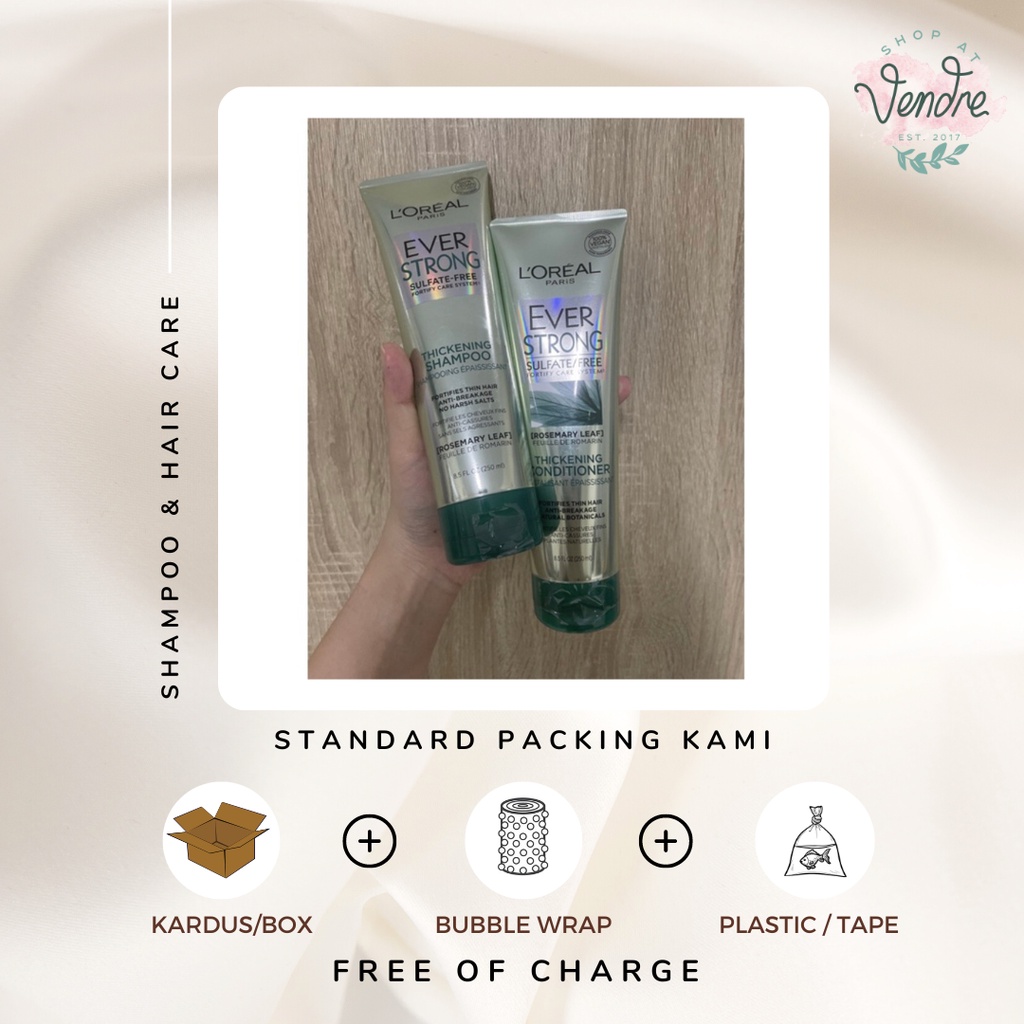 Jual LOREAL EVERSTRONG - ROSEMARY LEAF BOTOL HIJAU | Shopee Indonesia