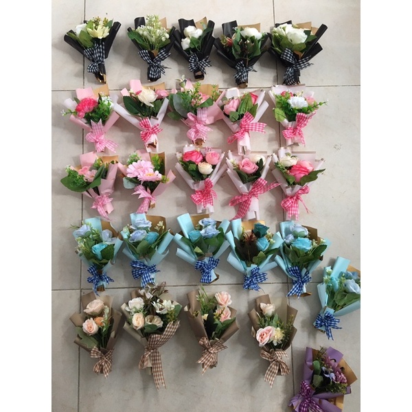 Jual Buket Bunga Mini / Flower Bouquet Mini | Shopee Indonesia