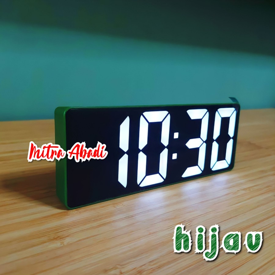 Jual Jam Meja LED Digital / Digital LED Clock Tipe JX012 STYLISH ...