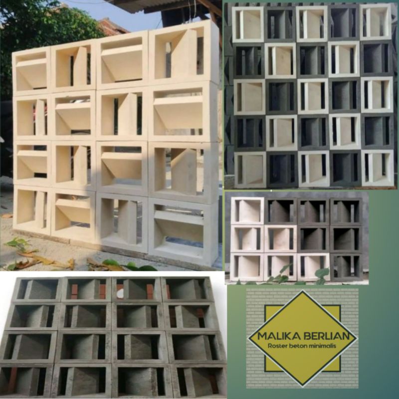 Jual roster beton minimalis nako lis 2sisi | Shopee Indonesia