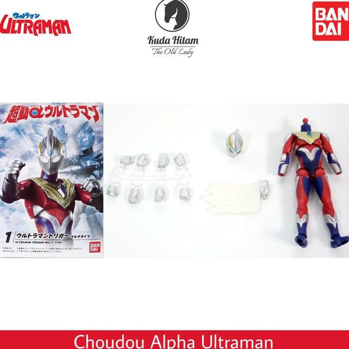Jual Bandai Chodo Choudou Alpha Ultraman Trigger Multi Type | Shopee ...
