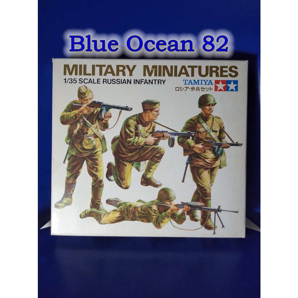 Jual Model kit Tamiya 1/35 - Russian Infantry - Military Army Set ...