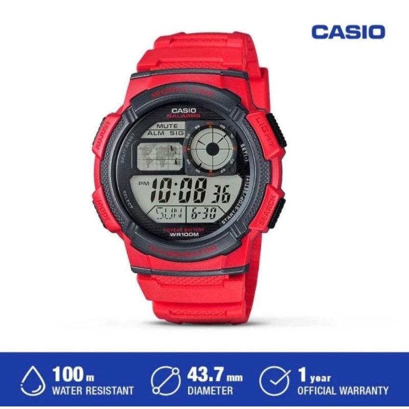 Jual Jam Tangan Casio AE-1000W-4AVDF Original Pria | Shopee Indonesia