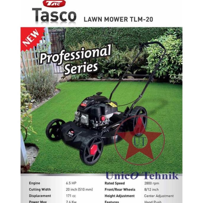Jual Mesin potong rumput dorong TASCO TLM 20 Lawn Mowers barang laris ...