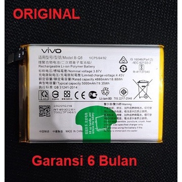 Jual Battery Baterai VIVO Y31 / Y51 2020 / Y51A / Y53S 4G BQ8 B-Q8 ...