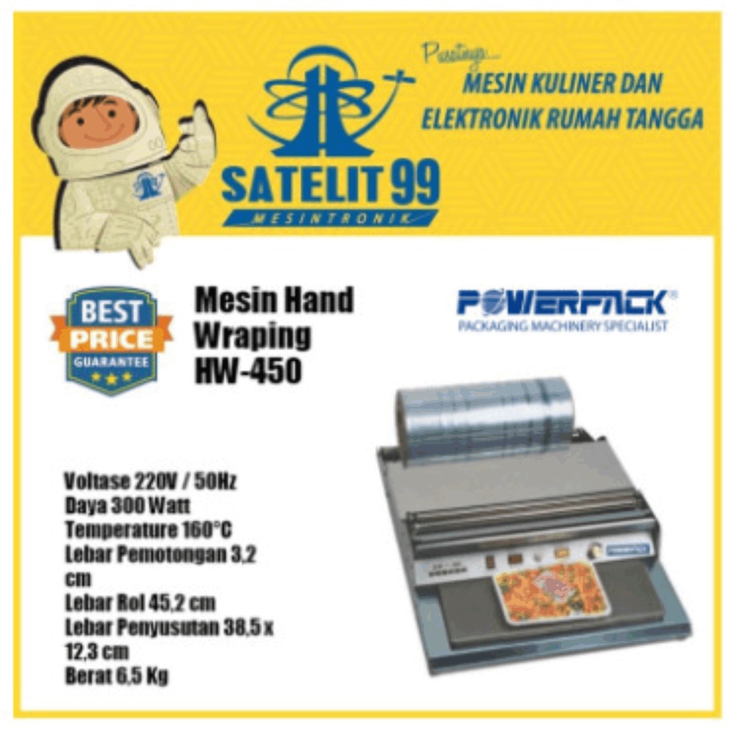 Jual Mesin Hand Wraping POWERPACK HW-450 | Shopee Indonesia
