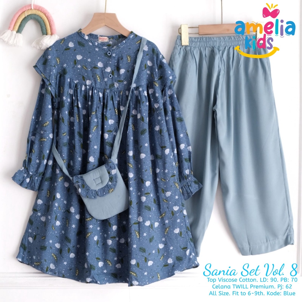Jual sania set kids vol 8 by amelia | Shopee Indonesia