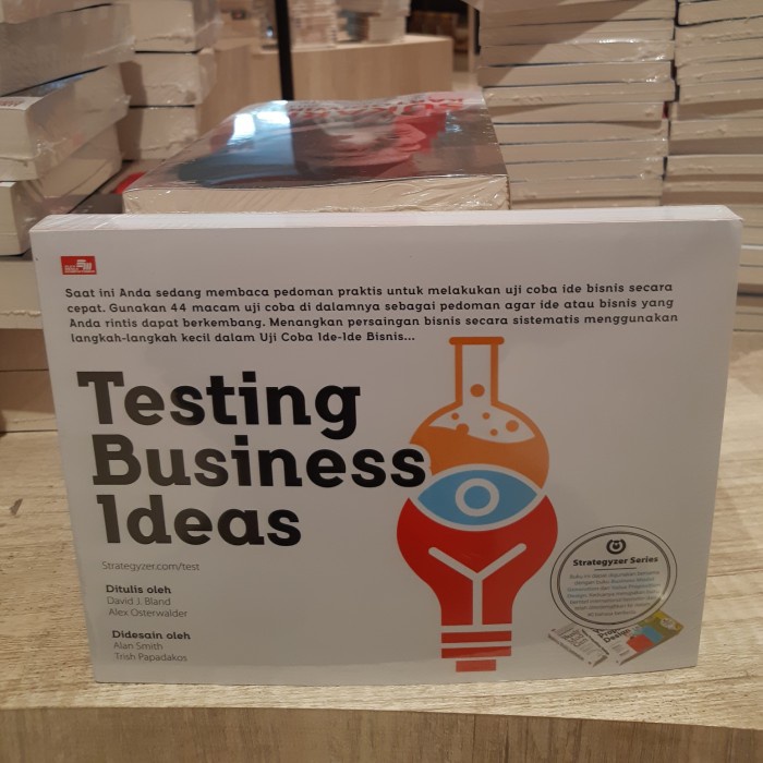 Jual Buku Testing Business Ideas Alexander Osterwalder | Shopee Indonesia