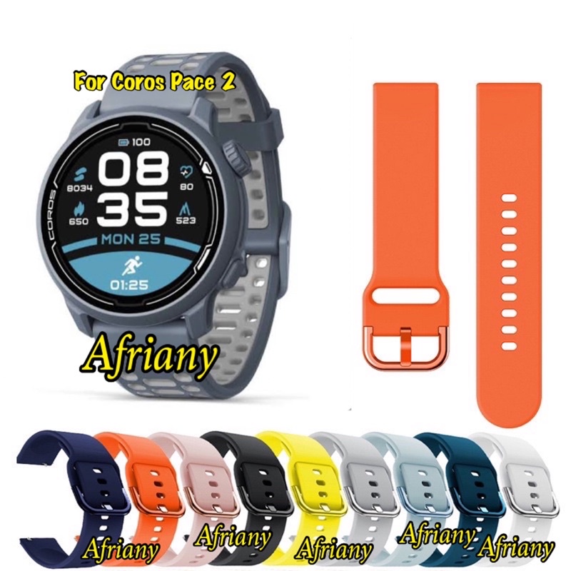 Jual Strap Smartwatch Coros Pace 2/Coros Pace 3/Coros Apex 4 42mm/Coros ...