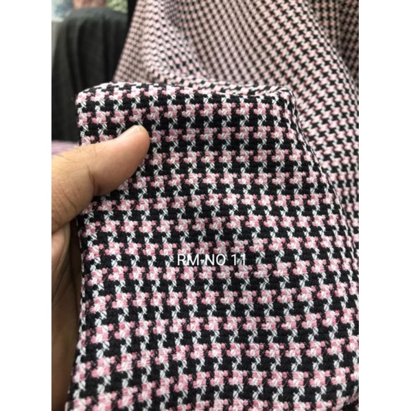 Jual KAIN TWEED SEMI WOOL / BAHAN BLAZER / BAHAN TWEED MURAH / PABRIK ...