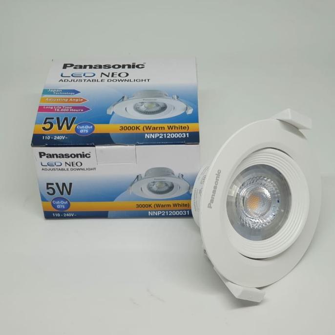 Jual Lampu LED Spot Light Spotlight Cob Dowlight Sorot Panasonic 5 watt ...