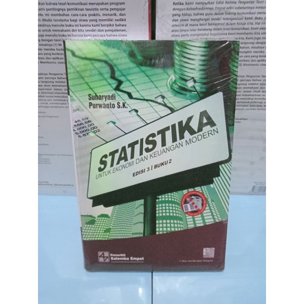 Jual Buku Statistika edisi 3 jilid 2 By Suhariyadi | Shopee Indonesia