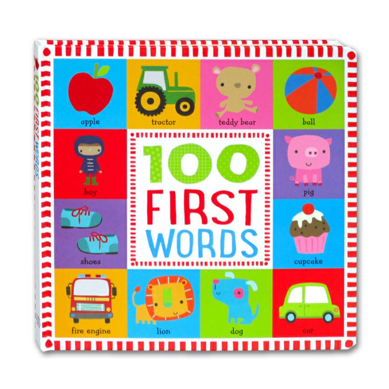 Jual 100 First Words Board Book (Big Version ) | Shopee Indonesia
