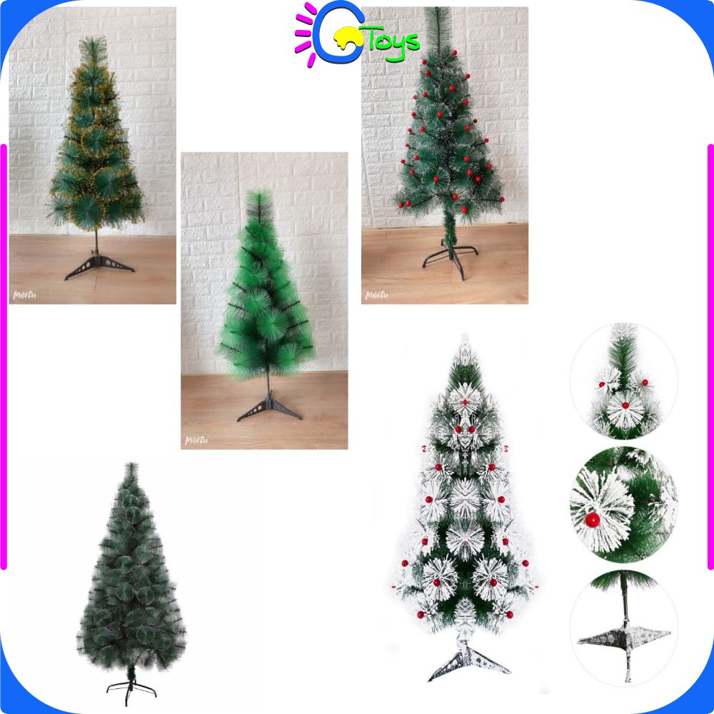 Jual CR-C15 Pohon Natal 90CM 3F Jarum Dekorasi Rumah Artificial Hiasan ...
