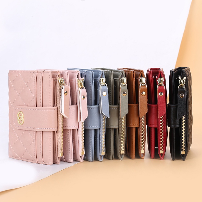 Jual Dompet Lipat Pendek Kartu Wanita Card Holder | Shopee Indonesia