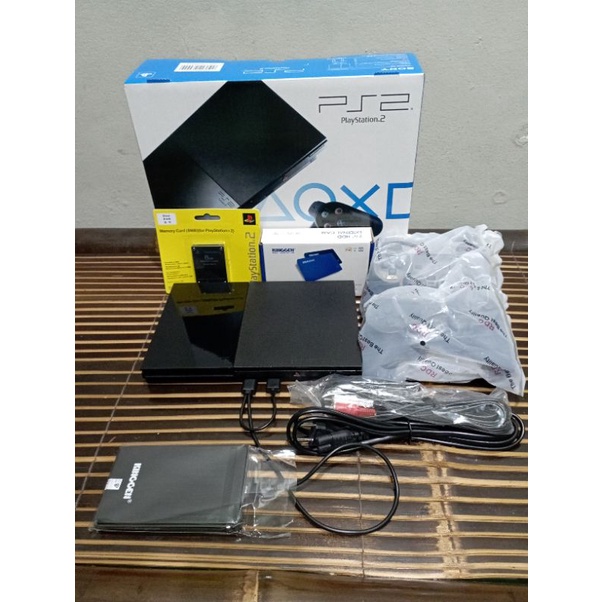 Jual PS2 SLIM 120GB 160GB FULL GAME PAKET KOMPLIT | Shopee Indonesia