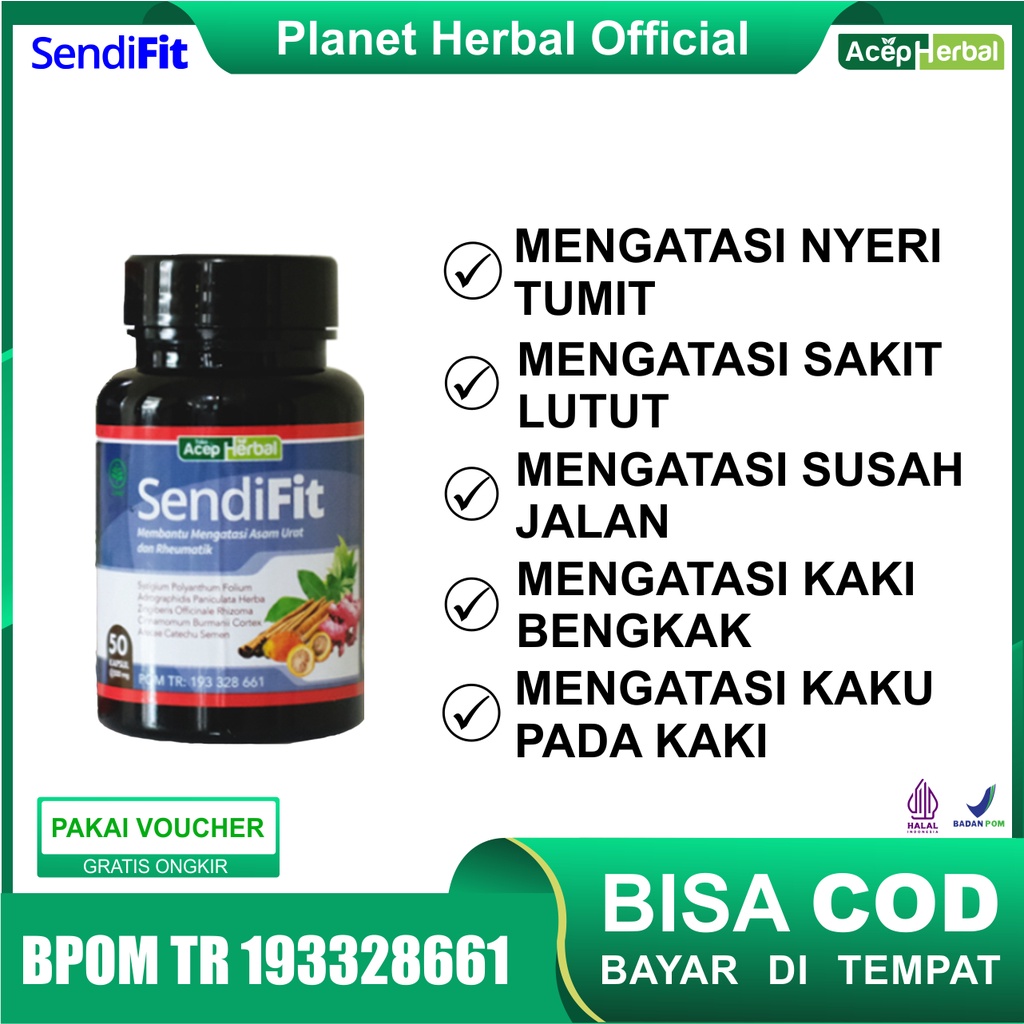 Jual Obat Nyeri Tumit Sakit Lutut Susah Jalan Kaki Bengkak Herbal ...