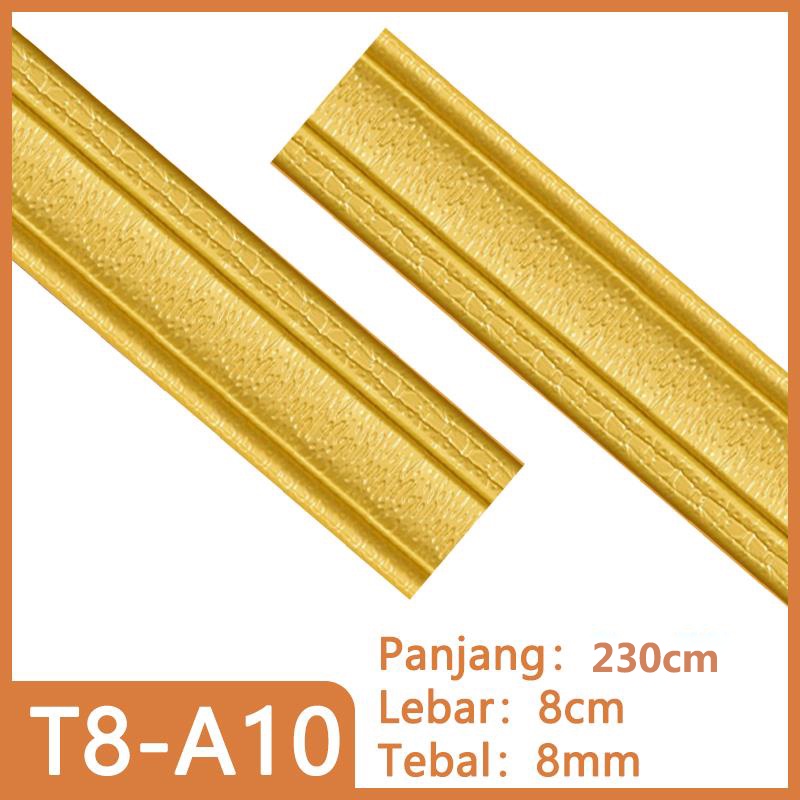 Jual list wallpaper dinding 3d murah lis plafon tempel sudut atas atap ...