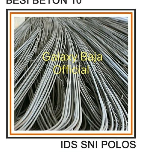 Jual Besi Beton Polos 10 mm SNI & BERSERTIFIKAT TP 280 ( toleransi 0.30 ...