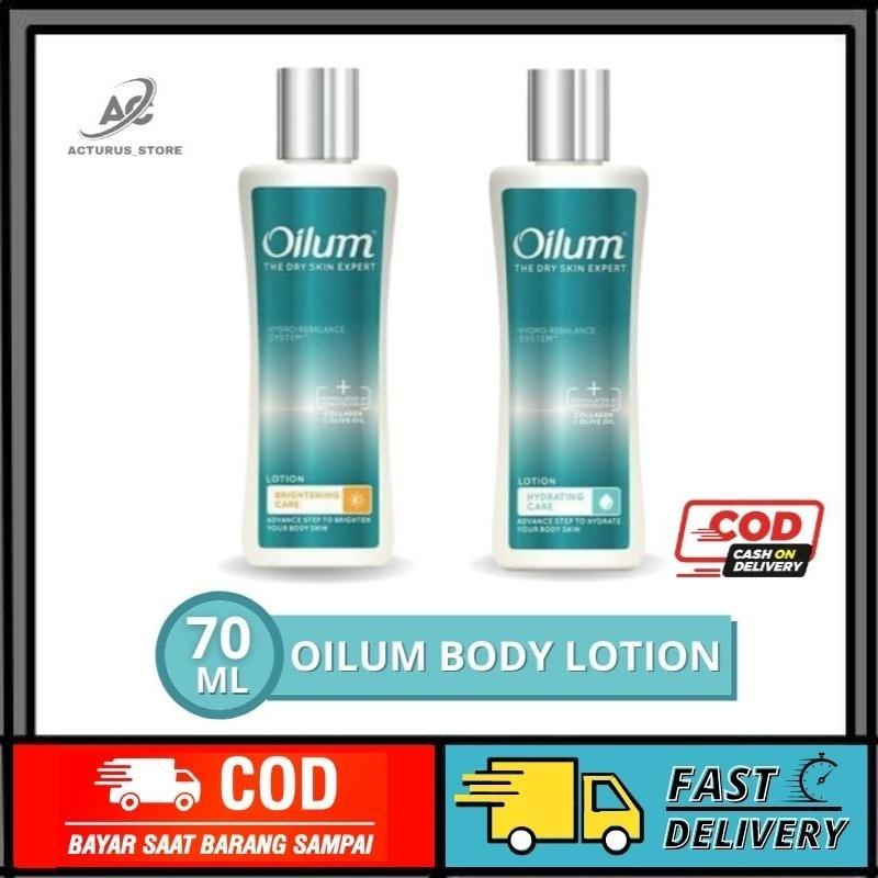Jual Oilum Body Lotion Hydrating Care/ Brightening Care 70ml / BISA ...