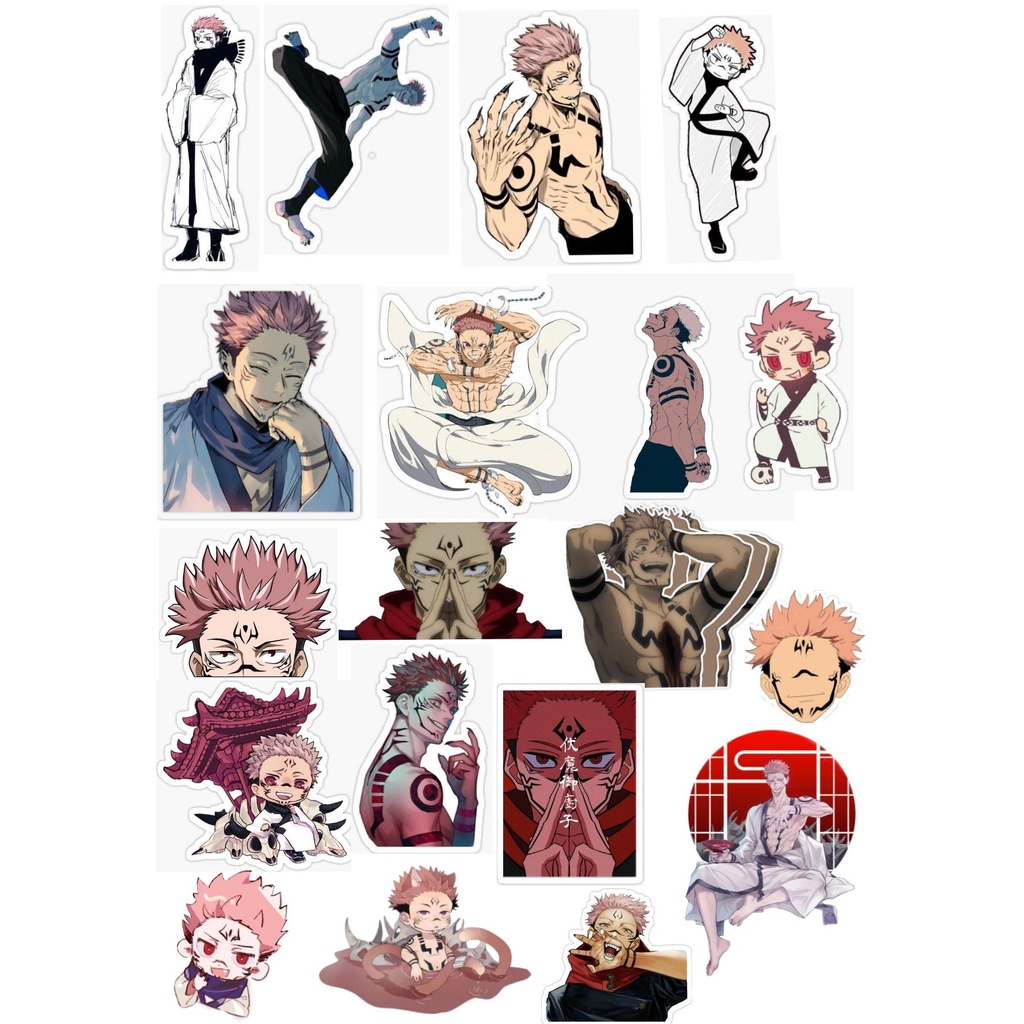 Jual Sticker JUJUTSU KAISEN Gojo sukuna aesthetic stiker jounaling ...