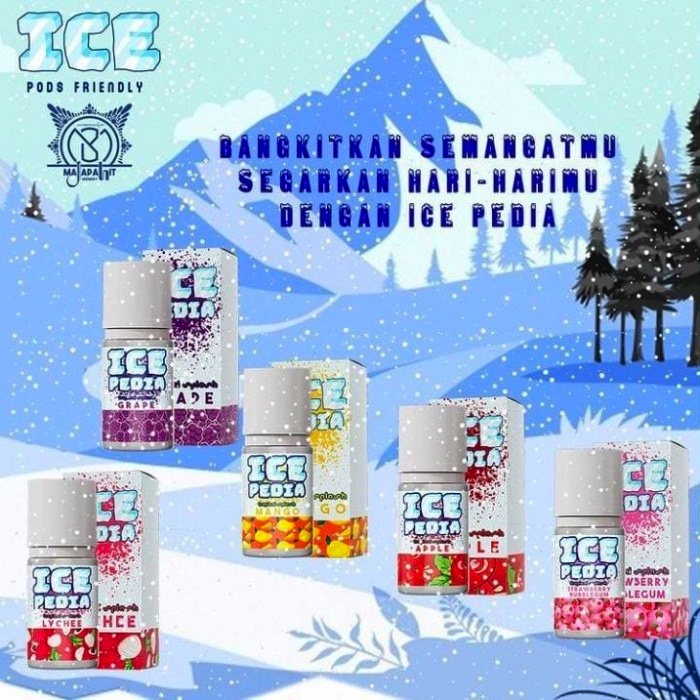 Jual LIQUIDS ICEPEDIA SERIES 30ML ICE PEDIA | Shopee Indonesia