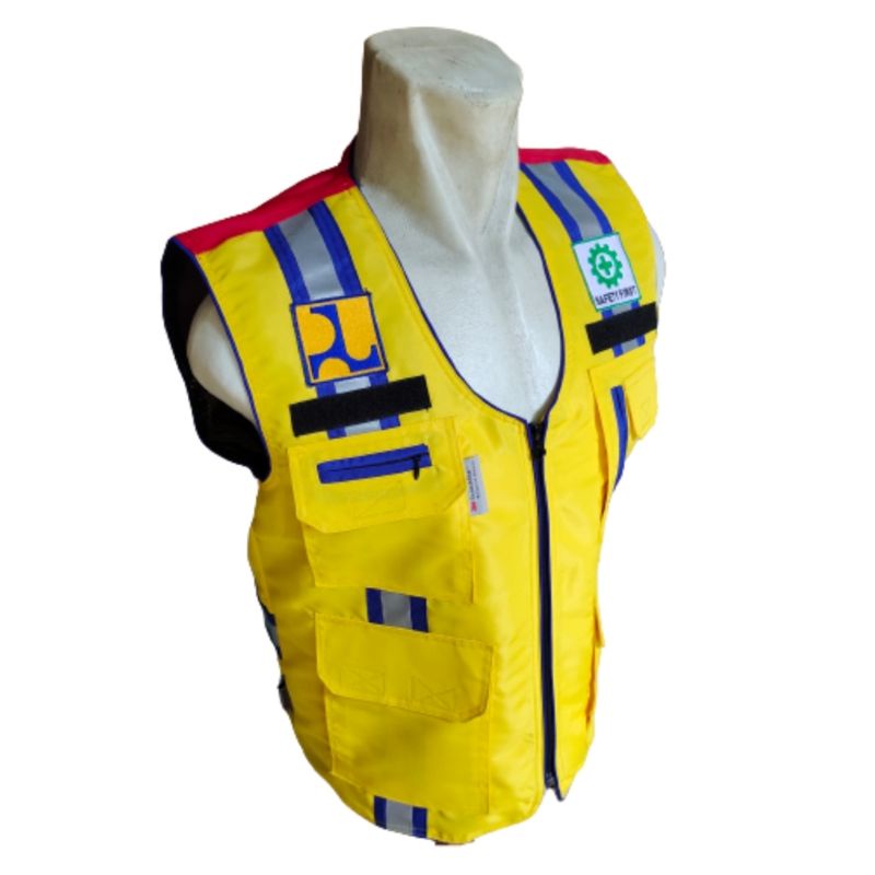 Jual Rompi Safety Vest Kementerian PU PUPR Bina Marga Parasut Reflector ...