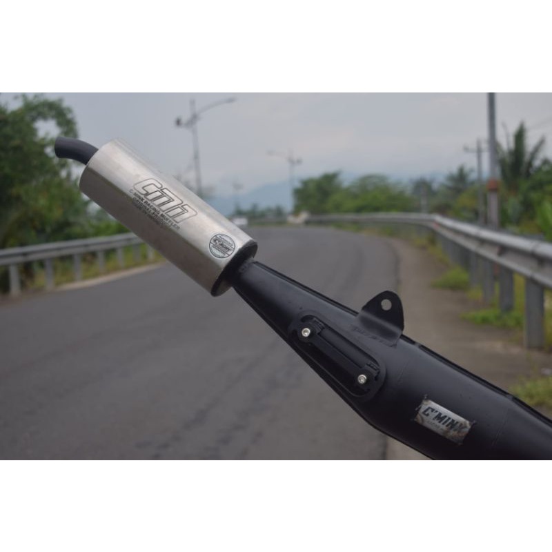 Jual Knalpot satria 2tak Type SR ONE full sirip prepet Blayer PNP hiu ...