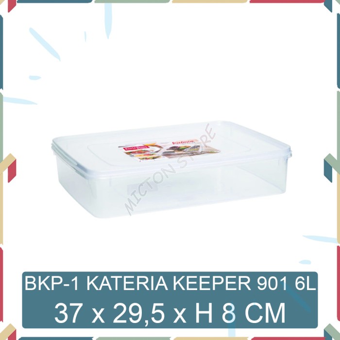 Jual MICTON Lion Star Basic Home BKP-1 Kateria Keeper 901 6 Ltr Kotak ...