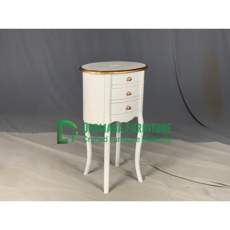 Jual PRE ORDER NAKAS CEMPOLONG OVAL ANGAPAO KAYU JATI FINISHING WARNA ...