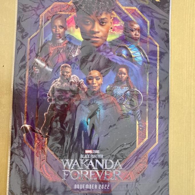 Jual terbaru !!! black panther: wakanda forever x cgv exclusive a3 ...