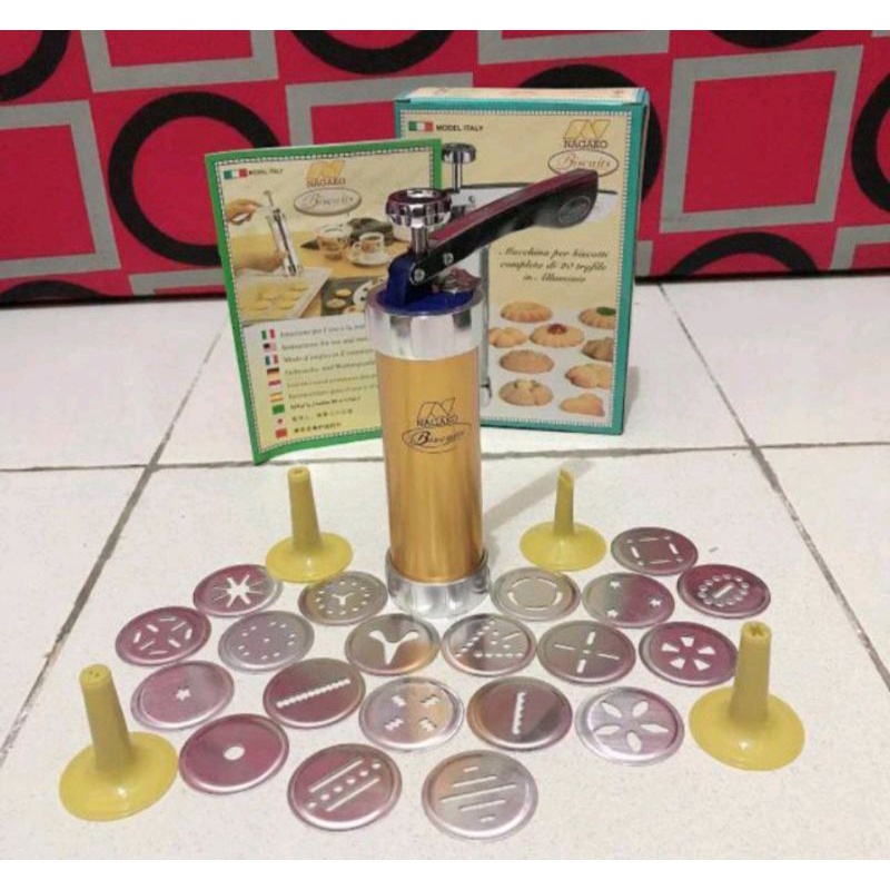 Jual 20pcs Cetakan Kue semprit simrit Akar Kelapa / cetakan markato ...