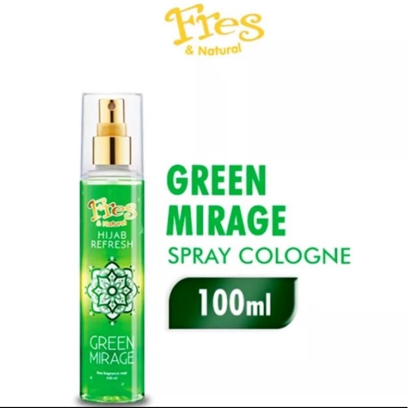 Jual FRES & NATURAL Fine Fragrance Mist Cologne BT21 Dessert Hijab Mix ...