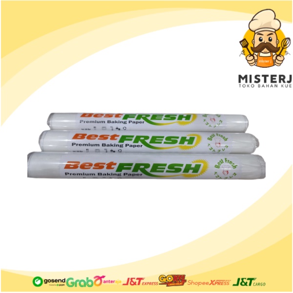Jual Best Fresh Premium Baking Papper White | Kertas Baking Putih ...