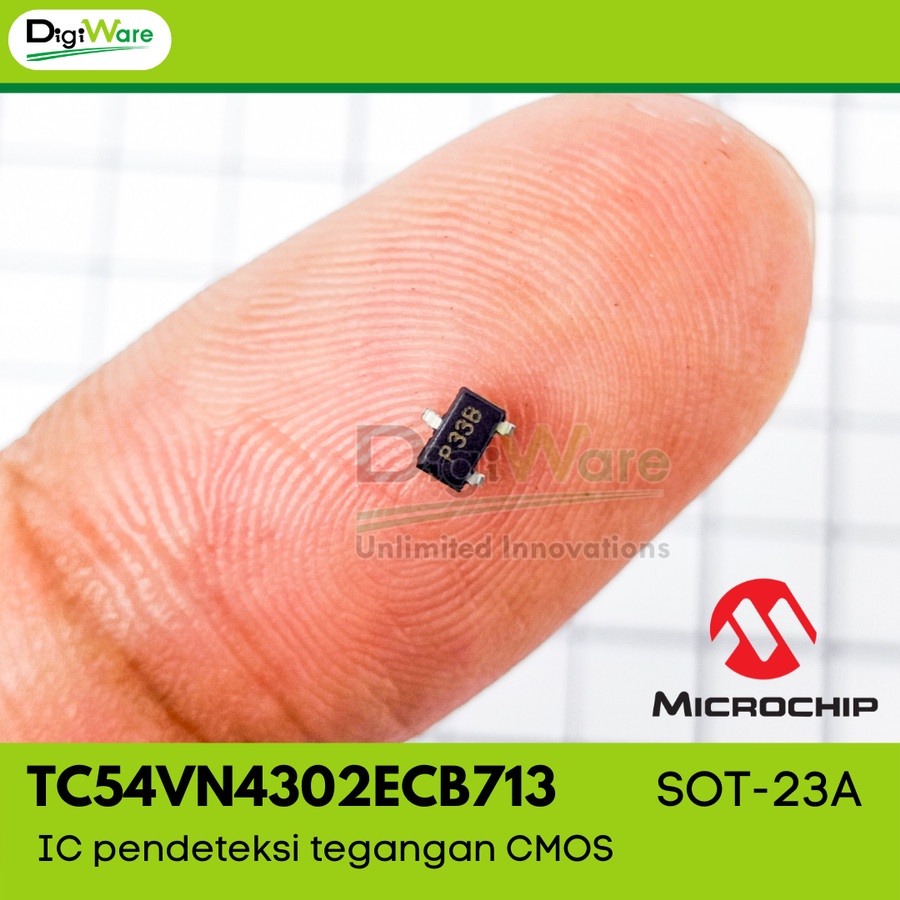 Jual TC54VN4302ECB713 CMOS Voltage Detector SMD SOT-23A-3 | Shopee Indonesia