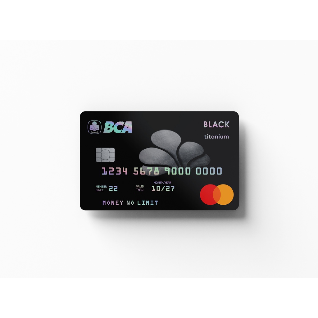 Jual STIKER/STICKER BLACK CARD HOLOGRAM PT1 | March Skincard SKIN/SKIN ...