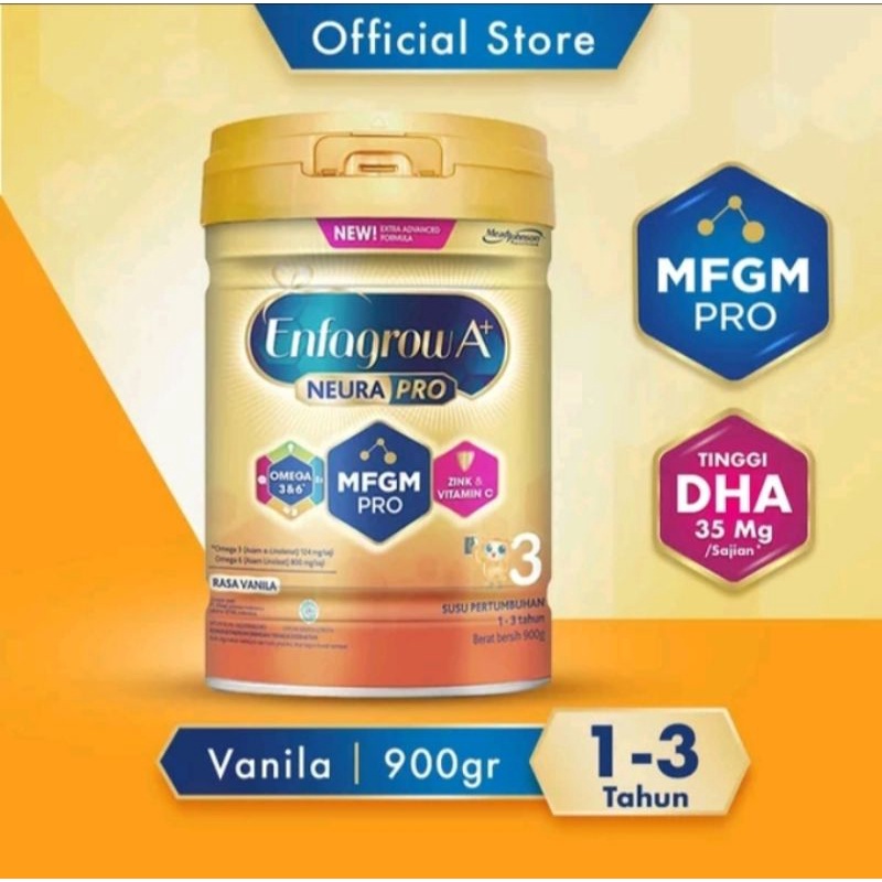 Jual Enfagrow A plus Vanilla 900gram | Shopee Indonesia