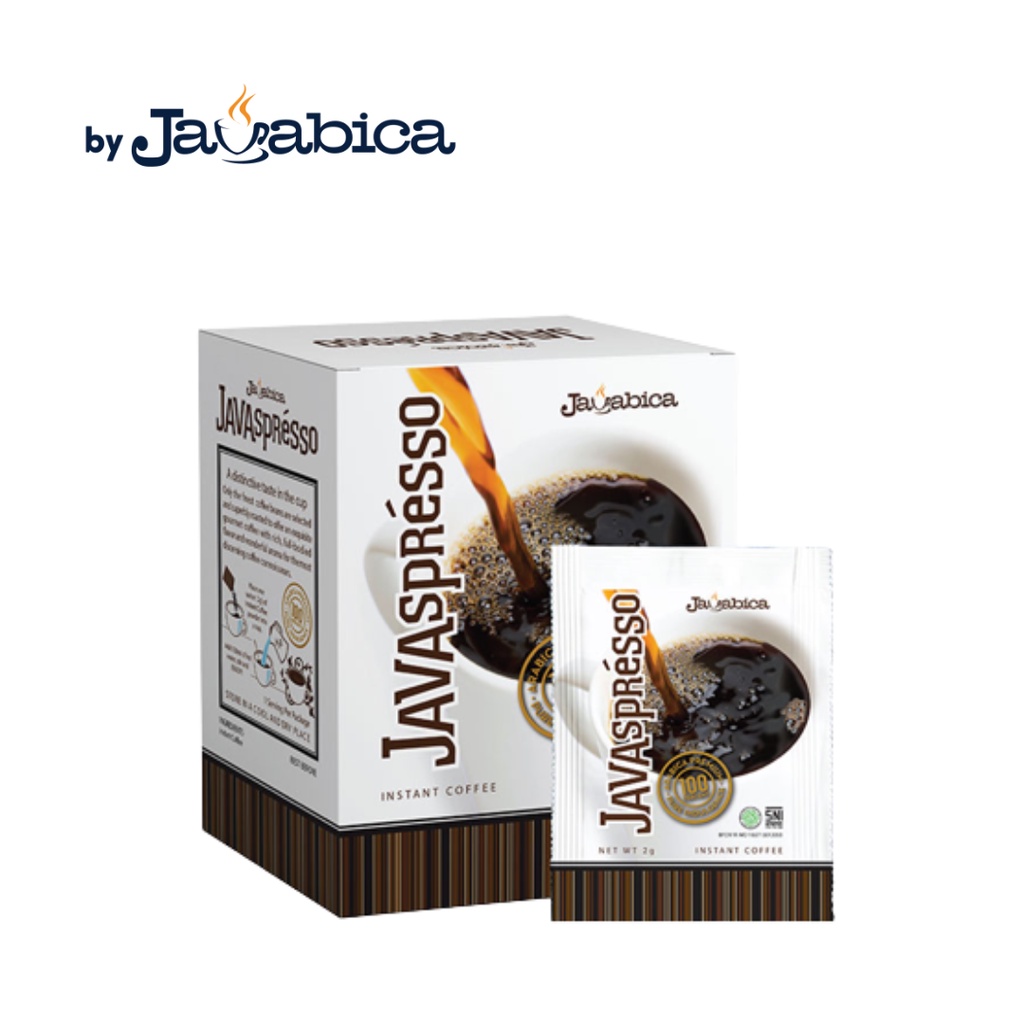 Jual Espresso Instan Javabica - Javaspresso Sachet (2 Gram x 25 Sachet ...