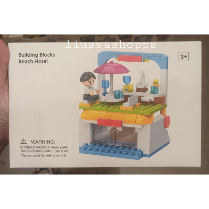 Jual Mainan Miniso - Building Blocks (Beach Hotel) | Shopee Indonesia
