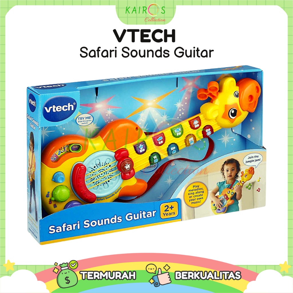 Jual Vtech Safari Sounds Guitar Mainan Anak | Shopee Indonesia