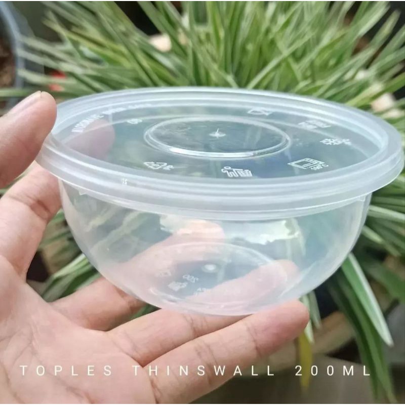 Jual Thin wall 200ml Isi 25 pcs | Shopee Indonesia