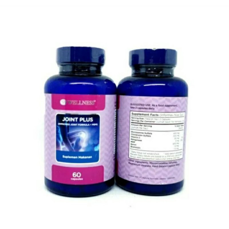 Jual wellnes joint plus 30kapsul with MSM join formula asli 100% ...