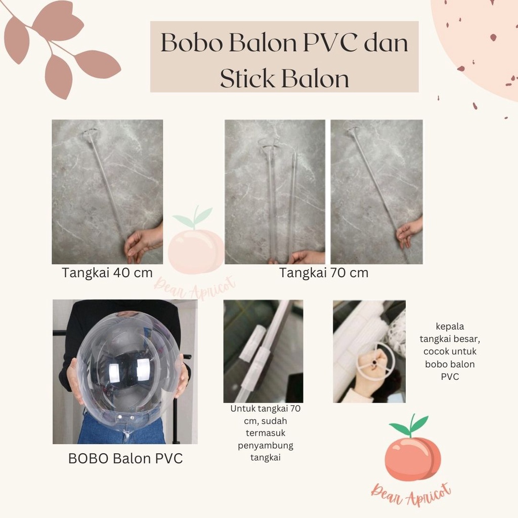 Jual BALON PVC BOBO BALON 10 INCH 18 INCH 24 INCH 36 INCH BALON LOVE ...