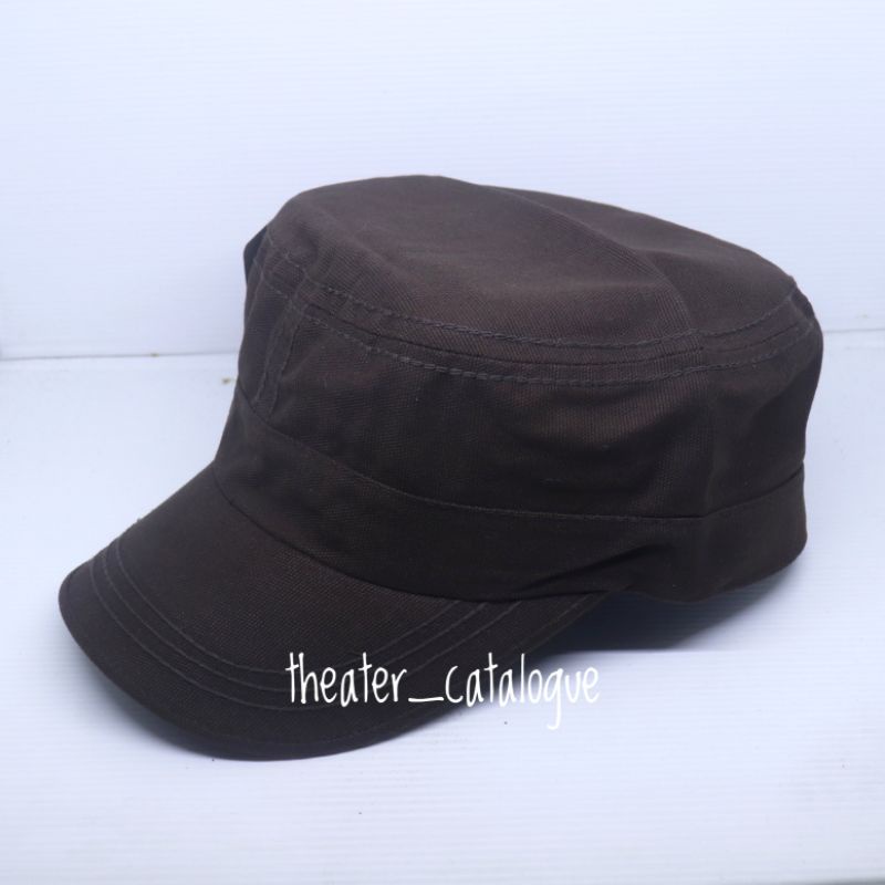 Jual TOPI POLOS KOMANDO KANVAS | TOPI TENTARA TOPI MILITER POLOS ...