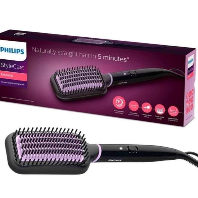 Jual Philips Heated Straightening (Sisir pelurus rambut) | Shopee Indonesia