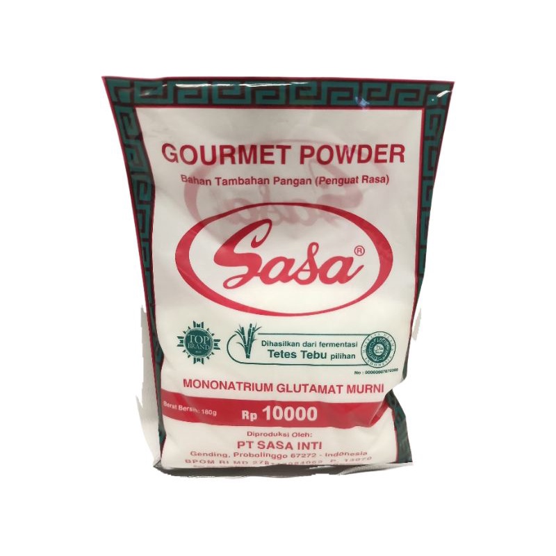 Jual PENYEDAP RASA/MICIN/VETSIN/MSG SASA 180 GRAM | Shopee Indonesia