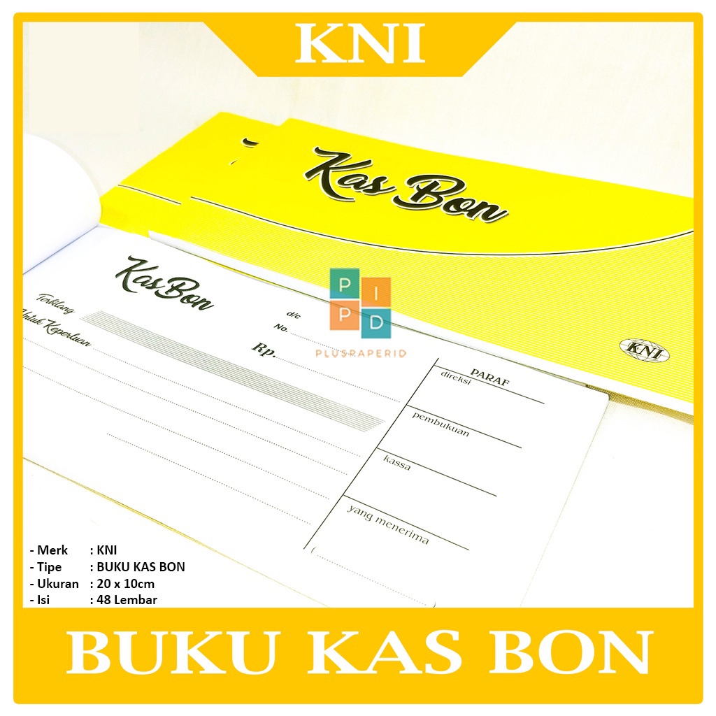 Jual KNI Buku Catatan Kas Bon - Pcs | Shopee Indonesia
