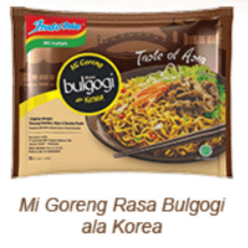 Jual INDOMIE TASTE OF ASIA varian Bulgogi | Shopee Indonesia