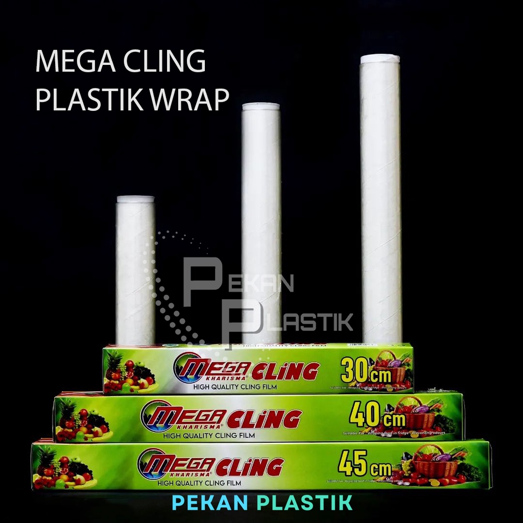 Jual Wrap Kotak Mega Cling / Best cling / Plastik Pembungkus mkanan ...